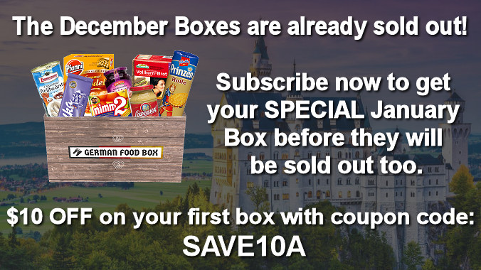 German Food Box - The Best German Foods direct to you